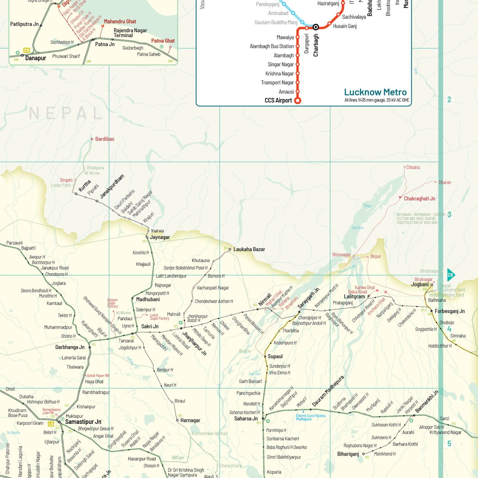 Great Indian Railway Atlas - 4th Edition - Indianrailstuff